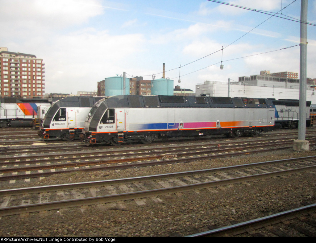 NJT 4503 and 4507